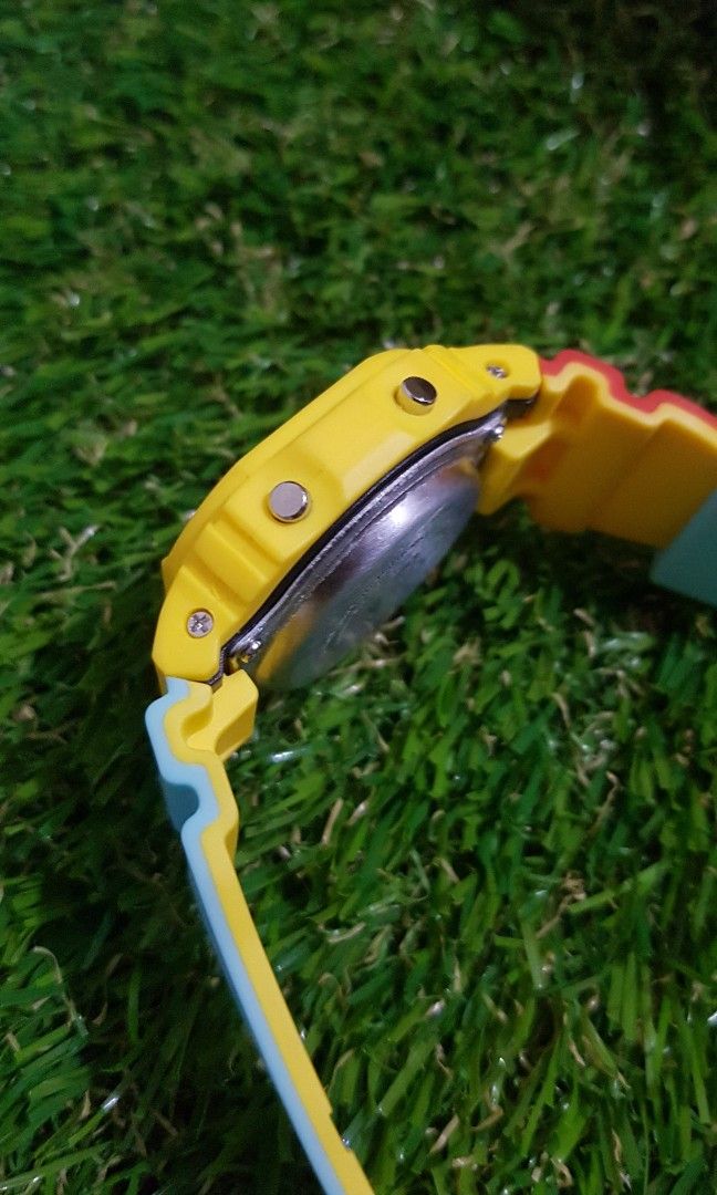 Jam tangan pria Gshock casio Dw5600 CMA digital rubber second branded ...