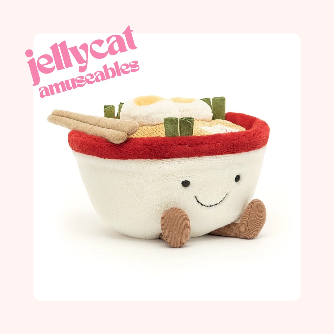 Jellycat Amuseable Ramen, Hobbies & Toys, Toys & Games on Carousell