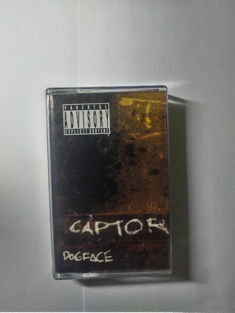 Kaset CAPTOR "Dogface" Cassette Tape, Hobbies & Toys, Music & Media ...