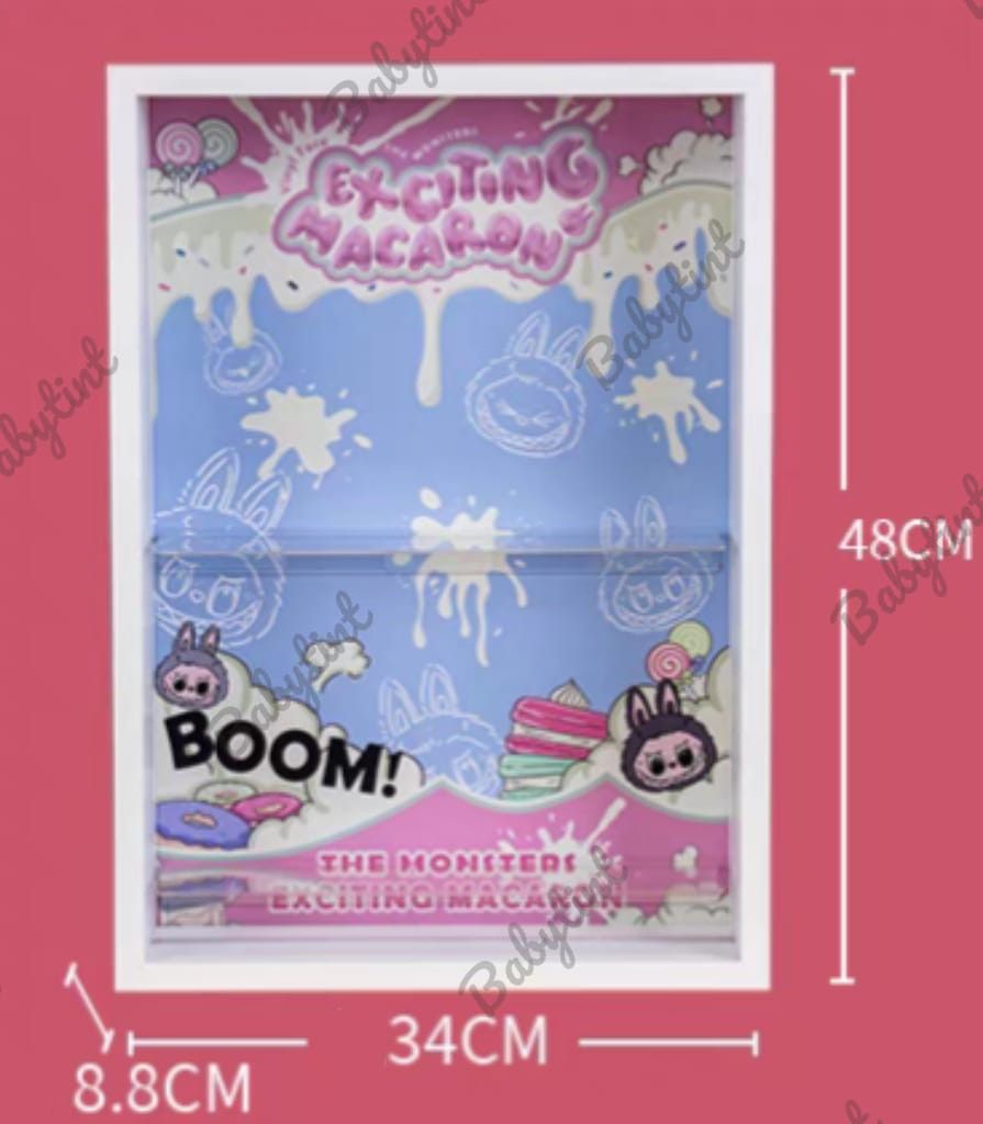 Labubu Macarons Display Case, Hobbies & Toys, Toys & Games on Carousell