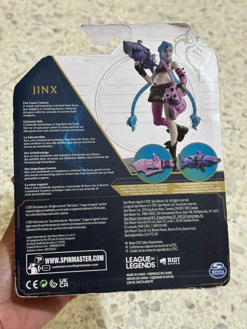 Payday SALE!!! League of Legends Jinx Action Figure The Champion ...