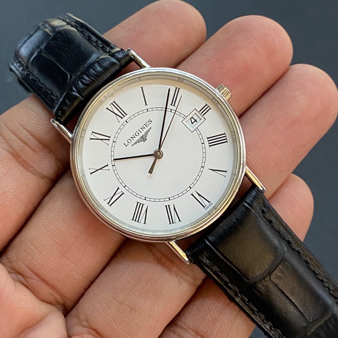 Longines grand classic roman dial original, Barang Mewah, Jam Tangan di ...