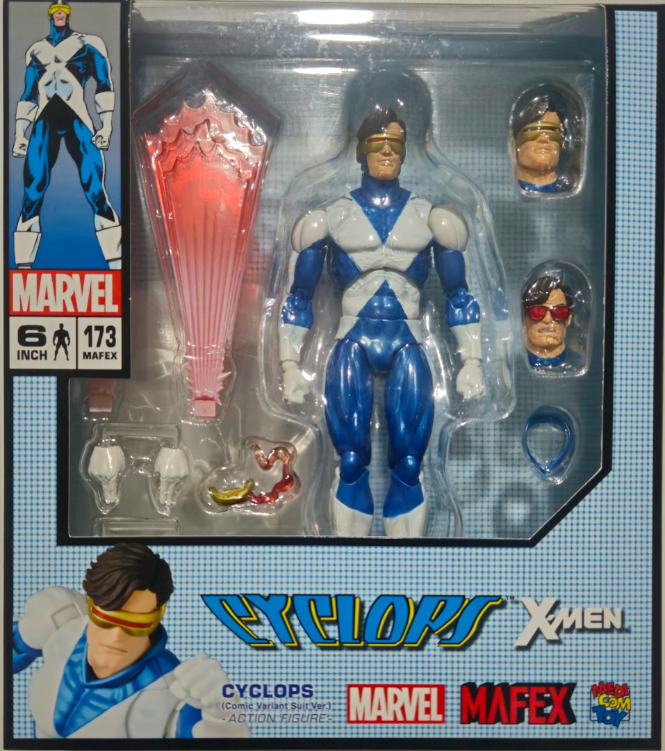 Medicom Toy MAFEX Marvel No. 173 - Cyclops (Cosmic Variant Suit Ver.), Hobbies & Toys, Toys ...