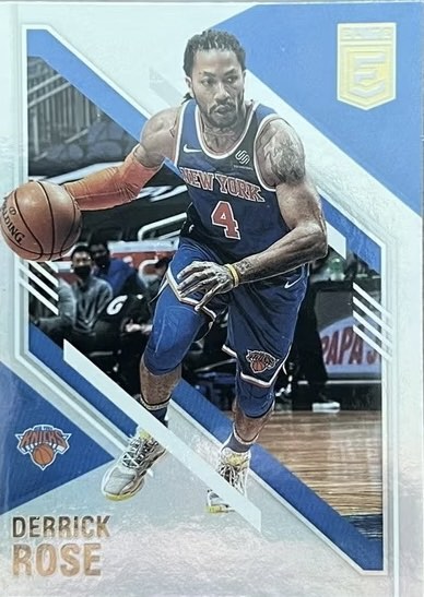NBA CARDS | Derrick Rose | Elite '21, Hobbies & Toys, Toys & Games on ...