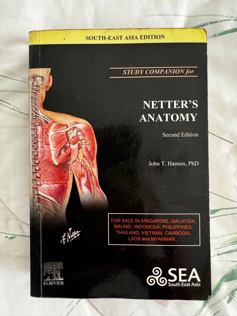 Netter’s Anatomy Study Companion (Pocket Guide) 2nd Edition, Hobbies ...