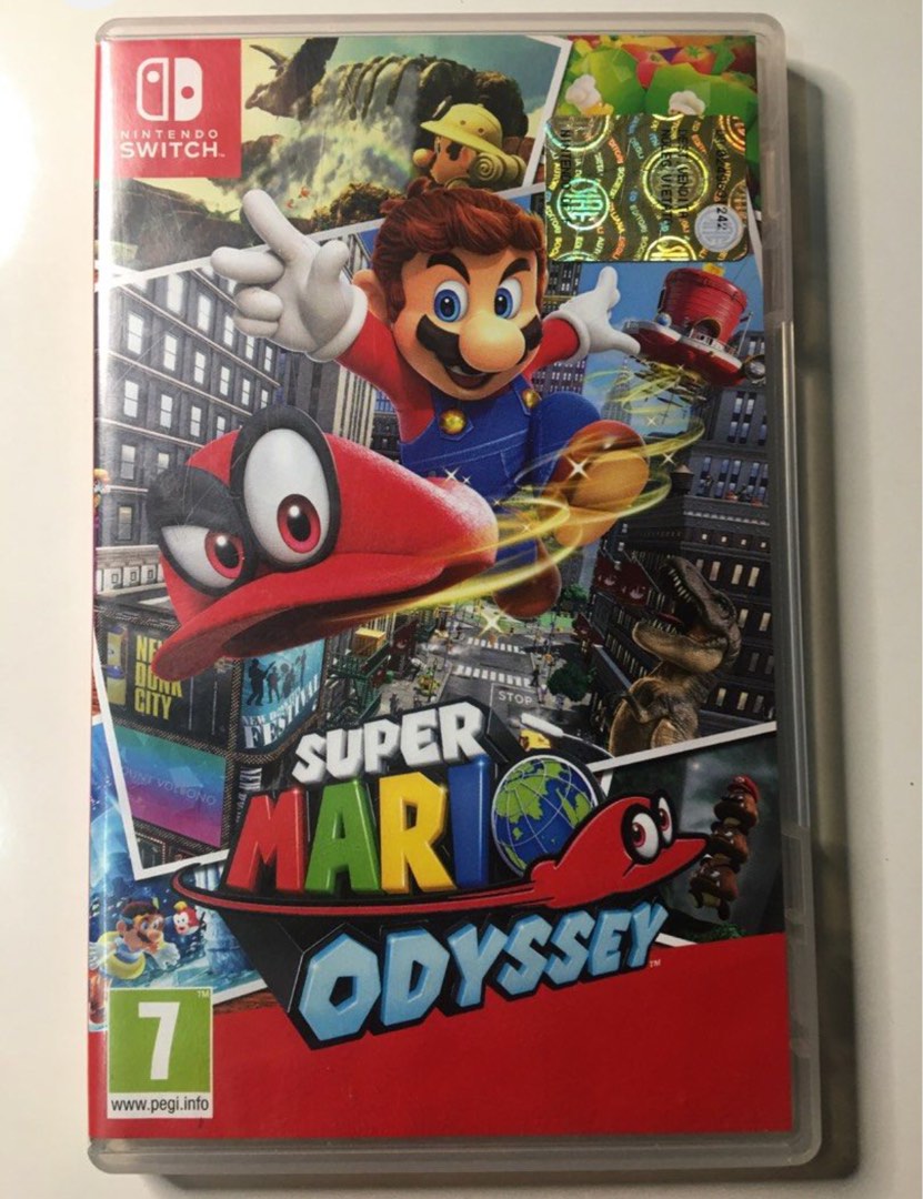 Nintendo Switch [NS] Mario Odyssey, Video Gaming, Video Games, Nintendo ...
