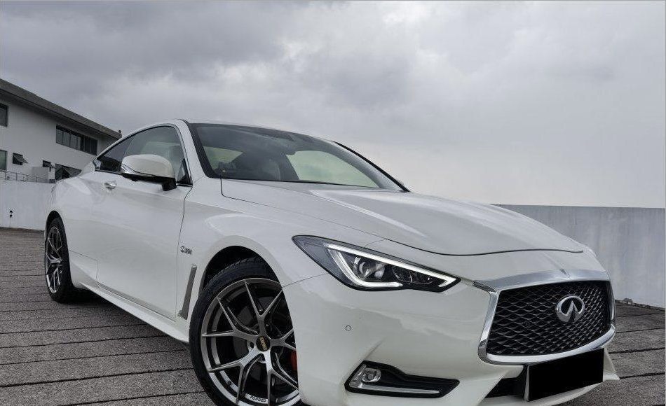 Nissan Infiniti Q60S twin turbo, Cars, Car Rental on Carousell