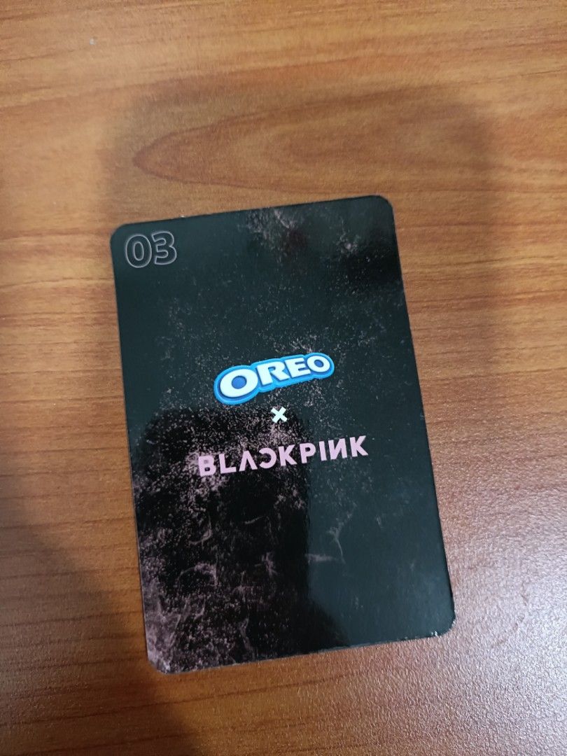 Oreo × BlackPink ( Lisa card), Hobbies & Toys, Collectibles ...