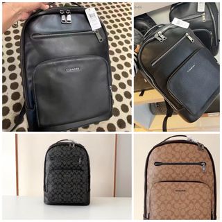 New Coach Original Hitch Backpack In Signature Canvas With Horse And ...