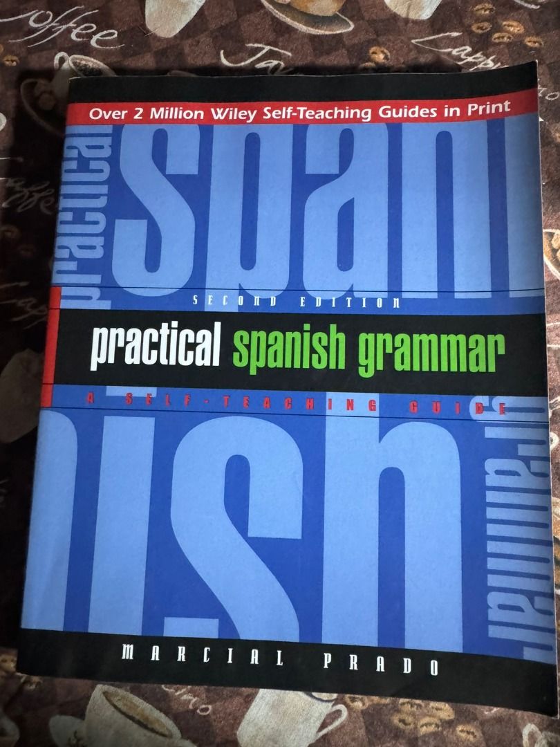 PAPERBACK 1997 Practical Spanish Grammar Words 2nd Ed. Spain Language ...