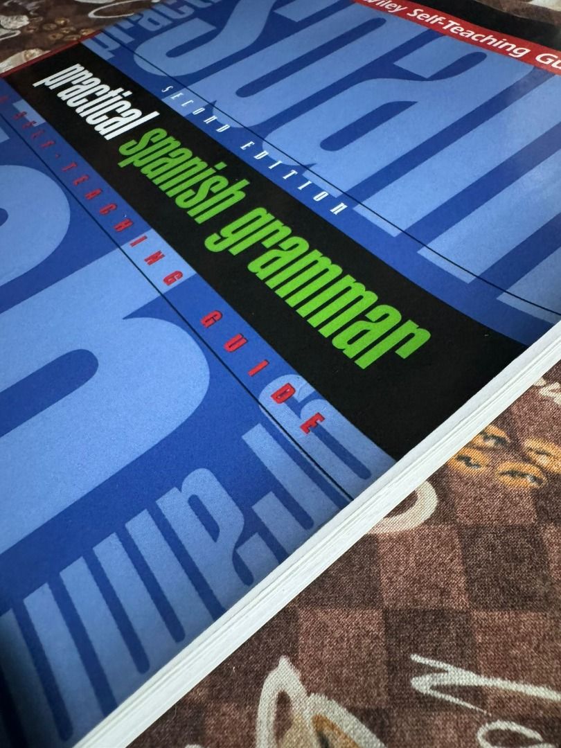 PAPERBACK 1997 Practical Spanish Grammar Words 2nd Ed. Spain Language ...