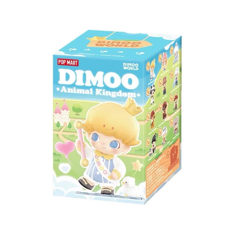 POP MART popmart DIMOO Animal Kingdom Series Blind Box Action Toys ...