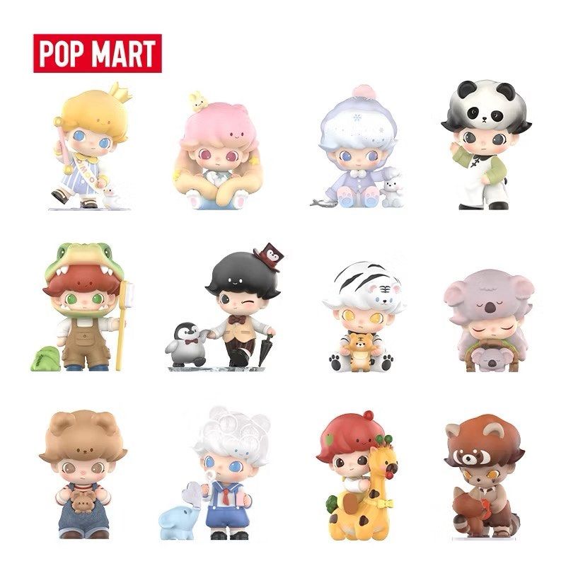 POP MART popmart DIMOO Animal Kingdom Series Blind Box Action Toys ...