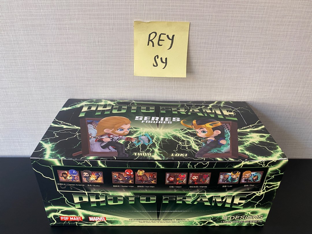 POPMART MARVEL PHOTO FRAME BLIND BOX, Hobbies & Toys, Toys & Games on ...