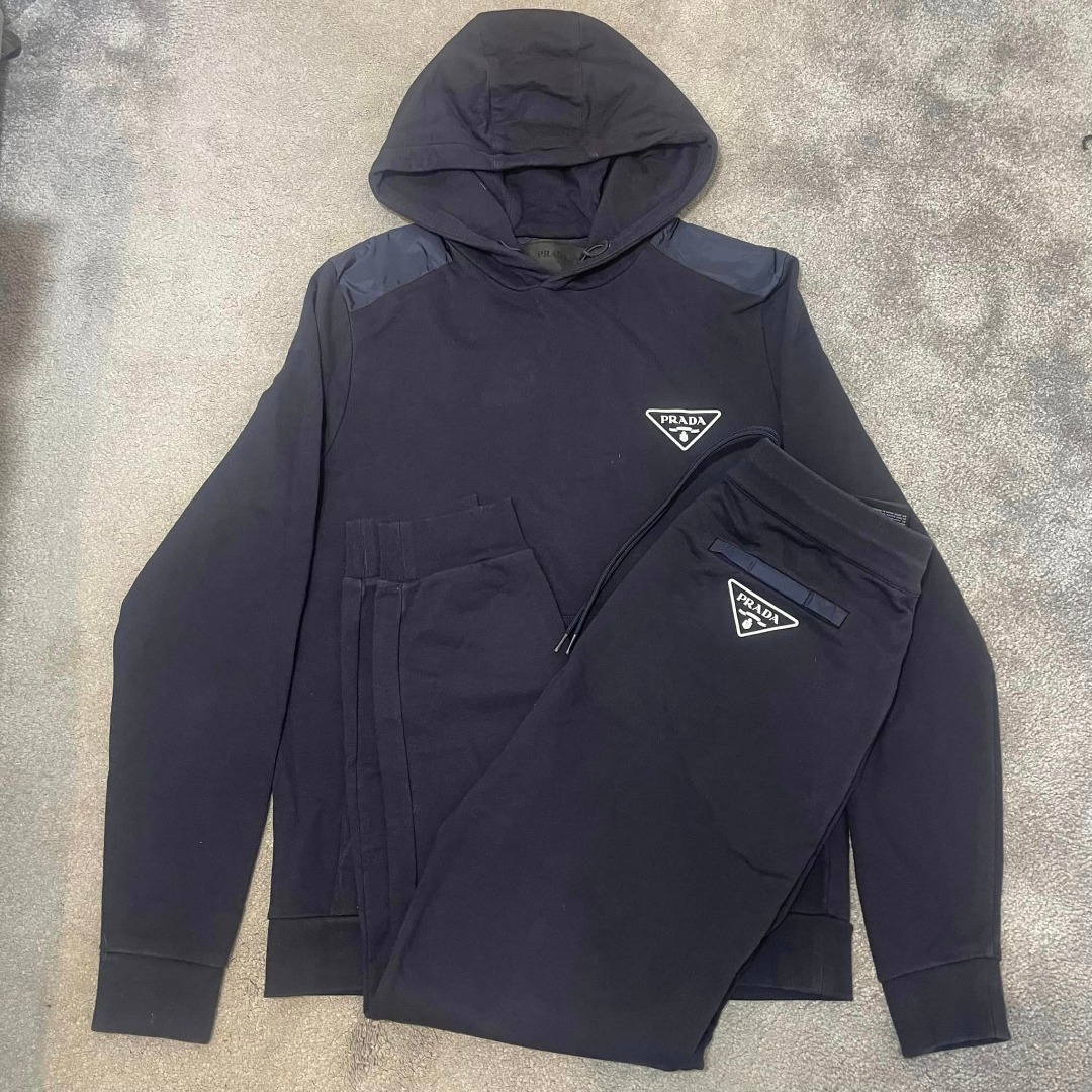 Prada Tracksuit Pair, Men's Fashion, Coats, Jackets and Outerwear on ...