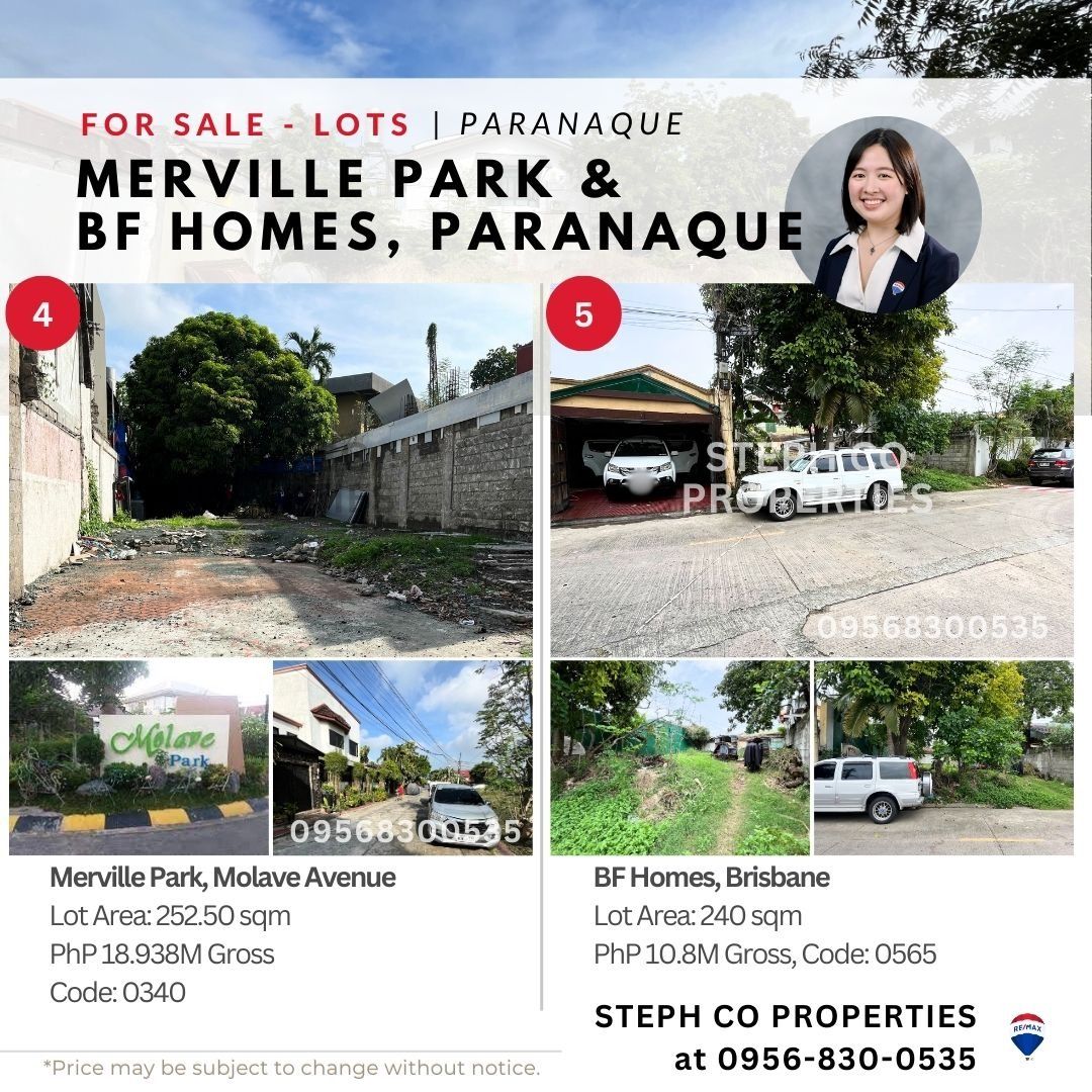 Prime Lot in Ayala Alabang Village, for Sale, West, Merville Park ...