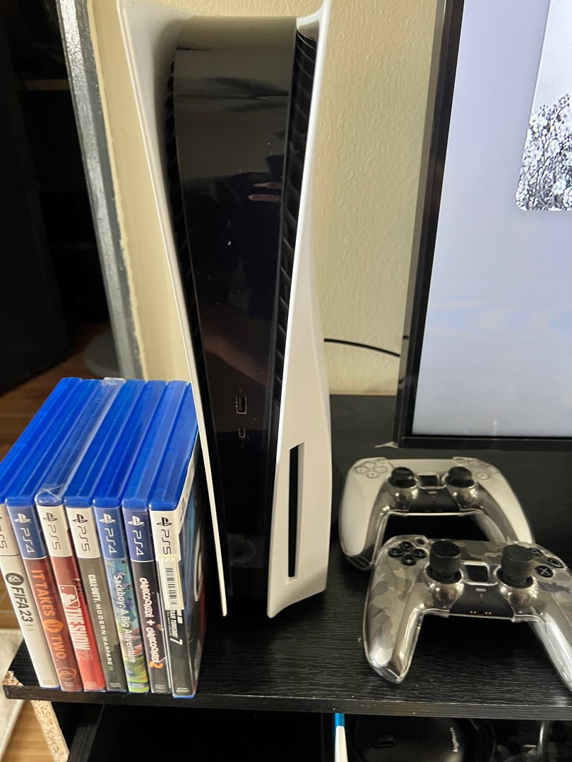 Ps5 Fat Disc Version, Video Gaming, Video Game Consoles, PlayStation on ...