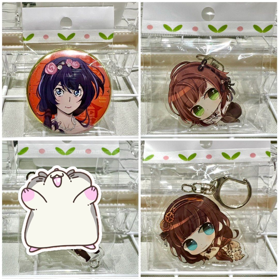 Pt2 $4 Assorted Anime Merchandise tsukiuta BSD Bungo Stray dogs jujutsu ...