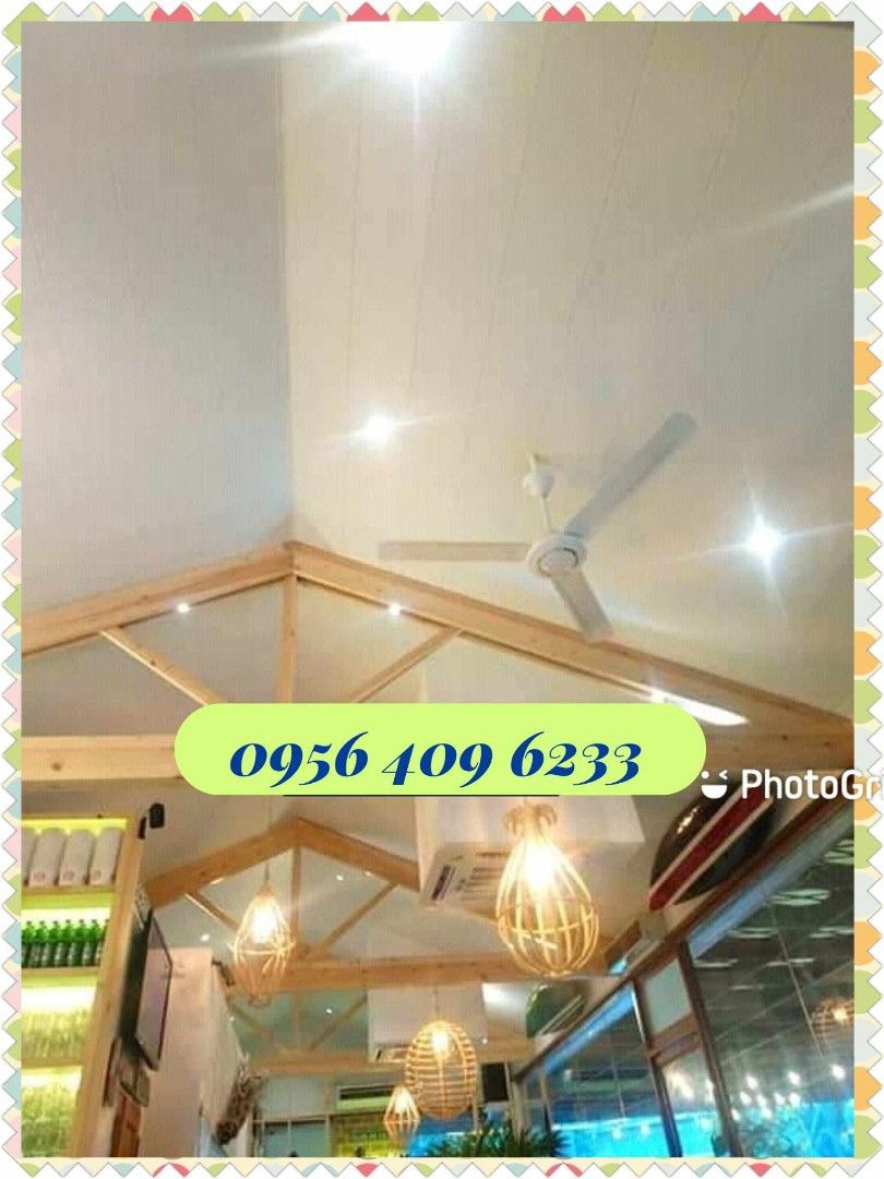 PVC Ceiling Spandrels Eaves, Kisame, Gymsum Boards Wall Panels ...