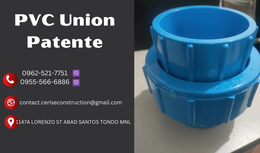 PVC Union Patente 3", Commercial & Industrial, Construction Tools ...