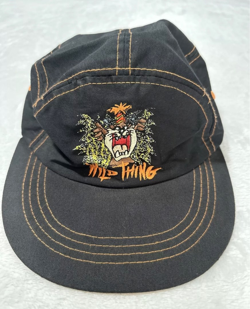 Rare Vintage 90s '93 Taz Tasmanian Devil Hat Wild Thing Embroidered ...