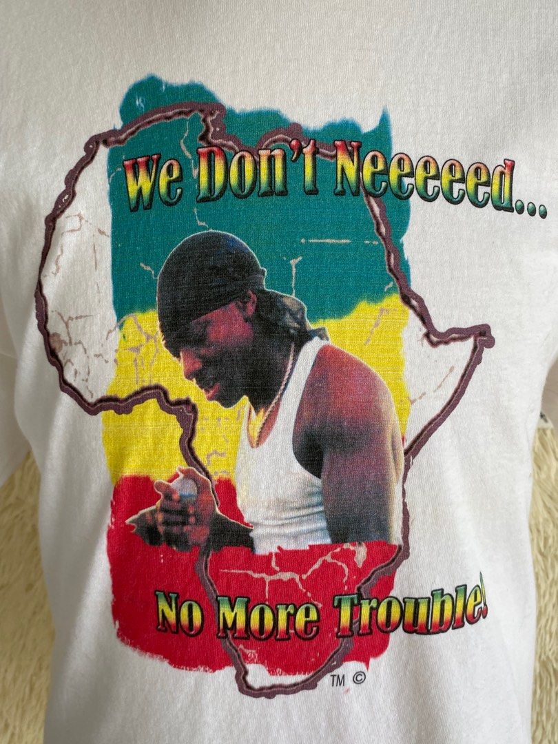 ( XL ) VINTAGE Y2K RASTAFARI REGGAE ARTIST ALEX DUNCAN, Men's Fashion ...