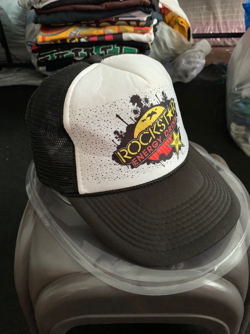 Rockstar Energy Drink Trucker Cap, Men's Fashion, Watches & Accessories ...
