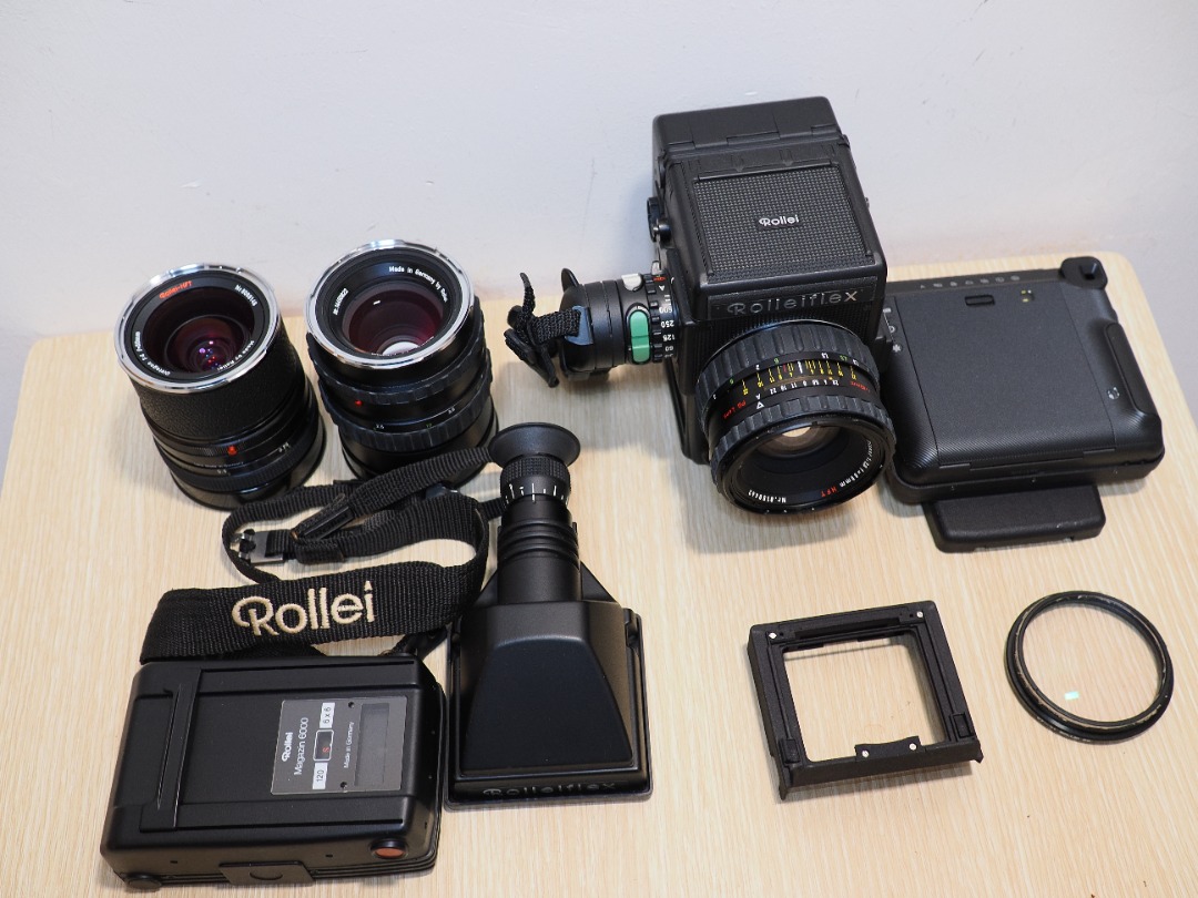 ROLLEIFLEX 6008 +PQ HFT 80MM F2.8 +FUJIFILM INTAX即影即有後背, 攝影器材, 相機 ...