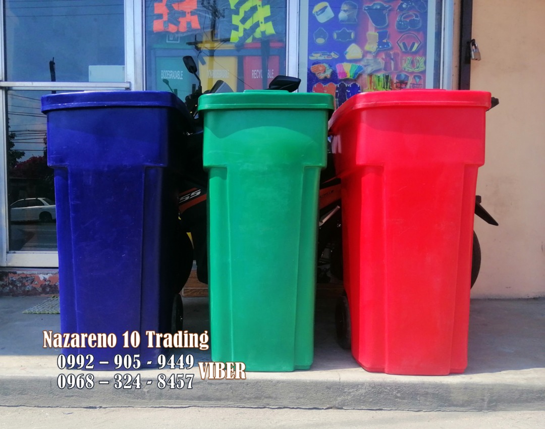 rolling bin 150 liters, Furniture & Home Living, Cleaning & Homecare ...