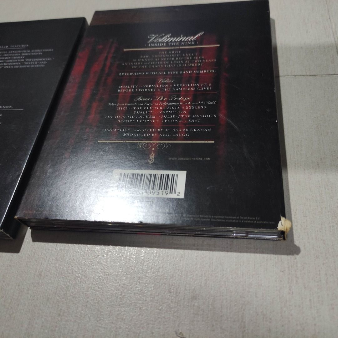 Slipknot CD and DVD - Self titled, Iowa, Vol. 3: (The Subliminal Verses ...