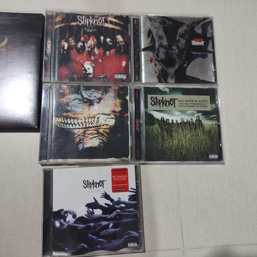 Slipknot CD and DVD - Self titled, Iowa, Vol. 3: (The Subliminal Verses ...