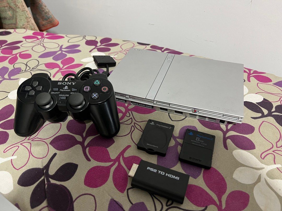 SONY PS2 SLIM (Working), Video Gaming, Video Game Consoles, PlayStation ...