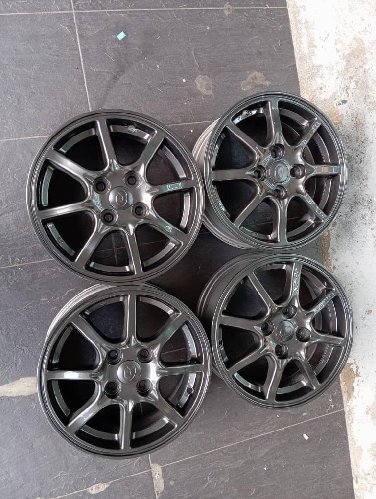 SPORT Rim PERODUA ORI 14" AXIA VIVA BEZZA MYVI KELISA SAGA WIRA KENARI ...