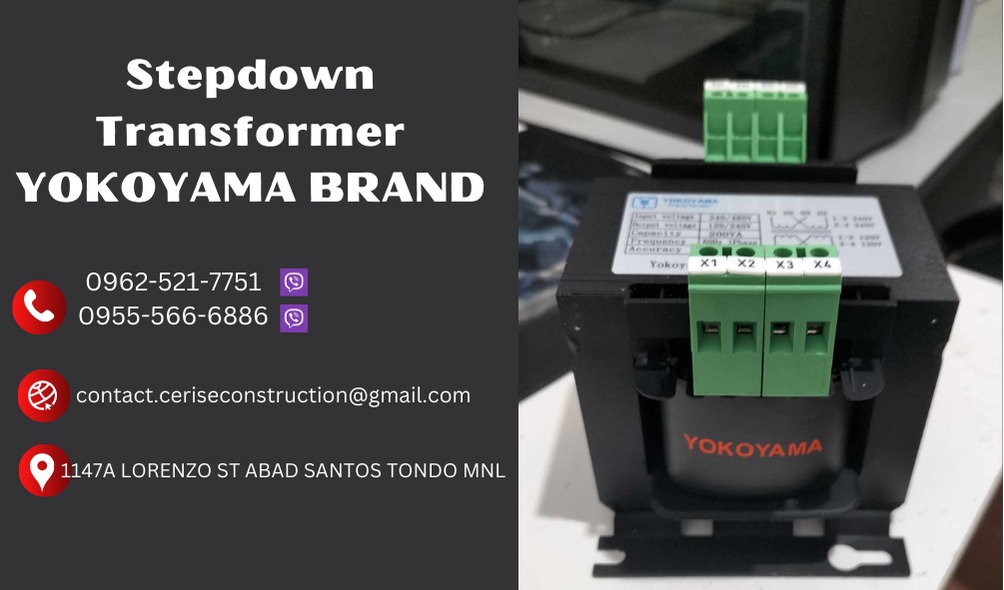 Stepdown Transformer YOKOYAMA BRAND, Commercial & Industrial, Construction Tools & Equipment on ...