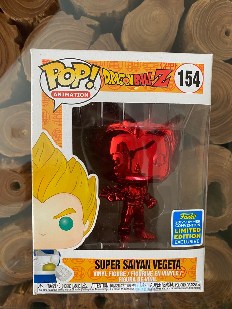 Super Saiyan Vegeta Red Chrome (2019 San Diego Comic Convention ...
