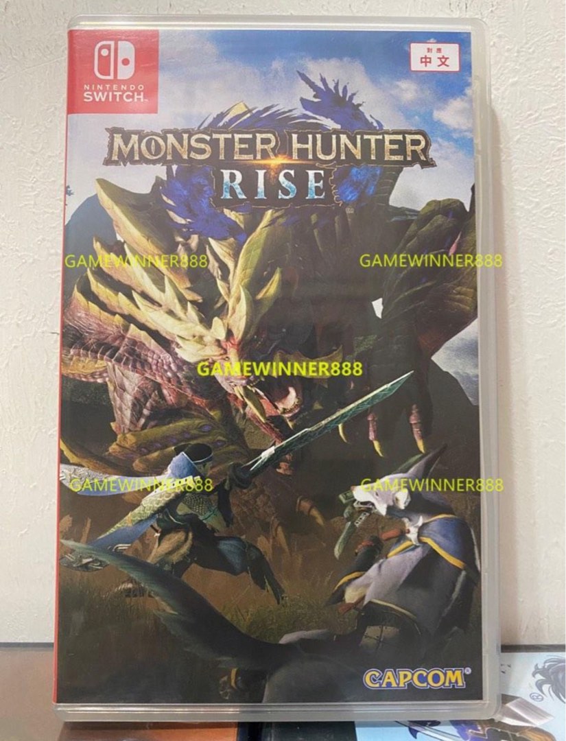 《今日快閃價》（中古二手）Switch NS遊戲 魔物獵人 怪物獵人 崛起 Monster Hunter Rise 港版中英日文版, 興趣及 ...