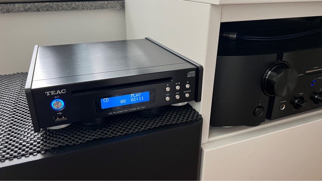 TEAC PD-301-X CD PLAYER, 音響器材, 音樂播放裝置 MP3及CD Player - Carousell