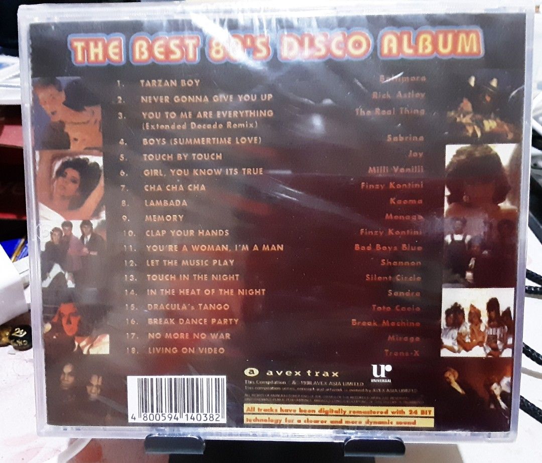 THE BEST 80S DISCO ALBUM/CHORUS GIRL/NEW WAVE DIARY TWO CD ALBUM SET ...