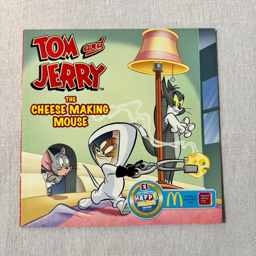 Tom and Jerry The Cheese Making Mouse, Hobbies & Toys, Books ...