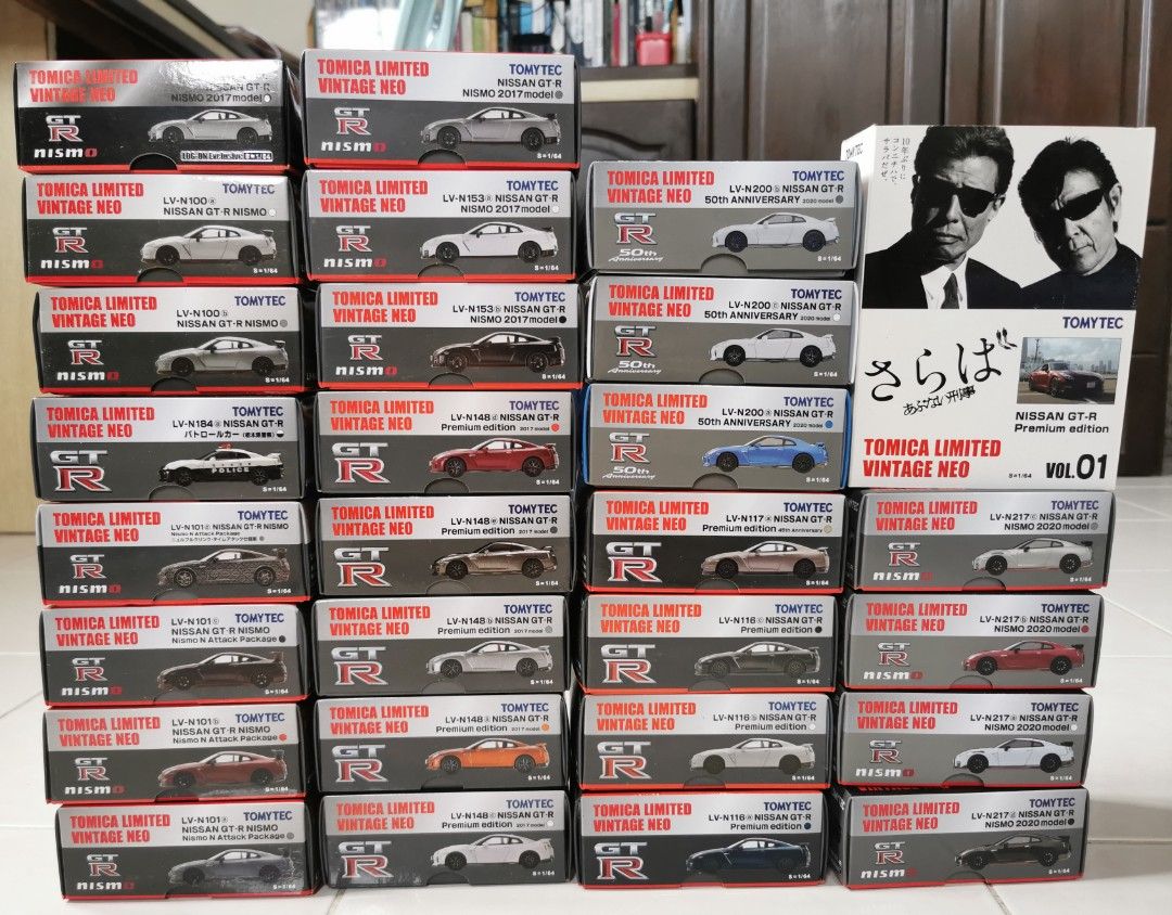Tomica Limited Vintage Nissan Skyline R35, Hobbies & Toys, Toys & Games ...