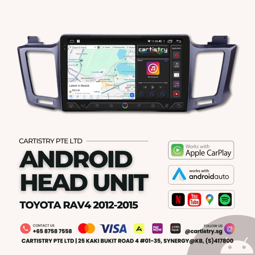 TOYOTA RAV4 COROLLA CROSS SERIES 9 10 INCH 2K 13 ANDROID PLAYER ...