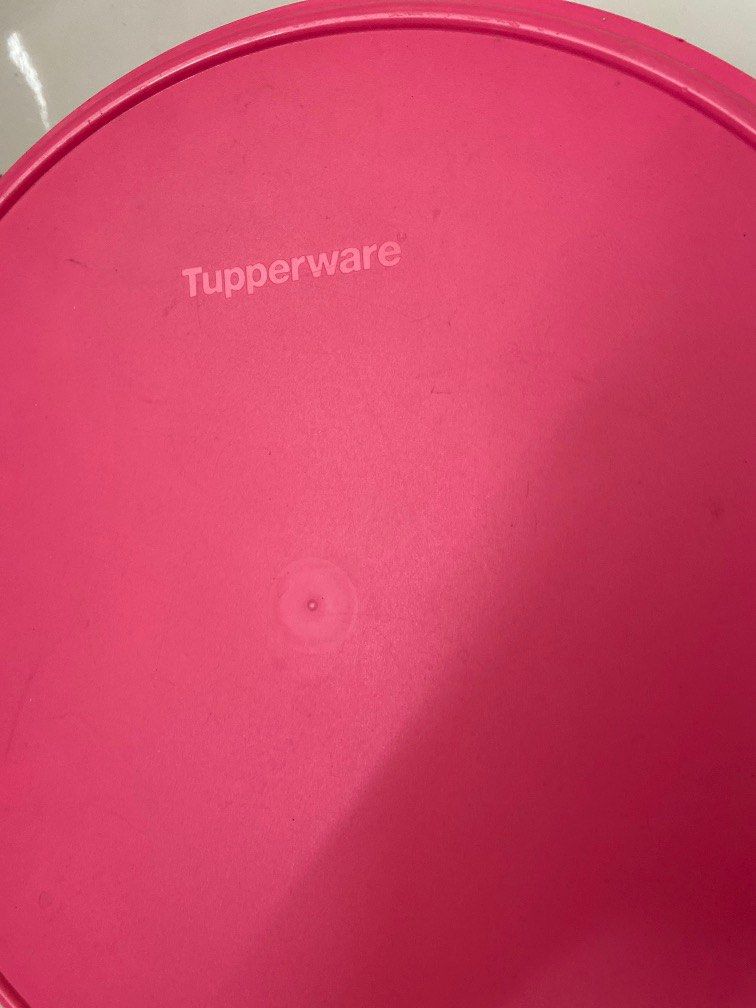 Tupperware big round container for sale, Furniture & Home Living ...