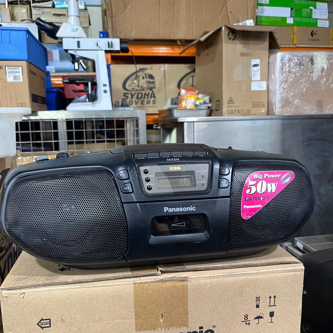 Vintage Panasonic Portable Stereo CD System RX-DS15, Audio, Portable Music Players on Carousell