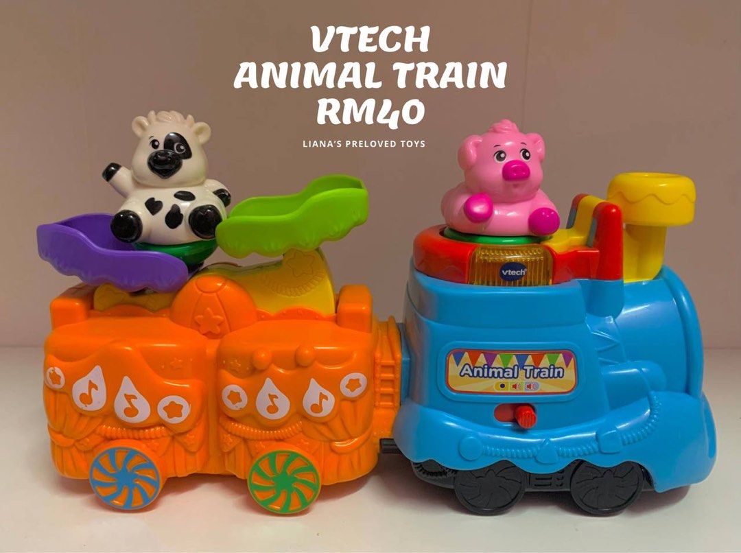 VTECH ANIMAL TRAIN, Hobbies & Toys, Toys & Games on Carousell