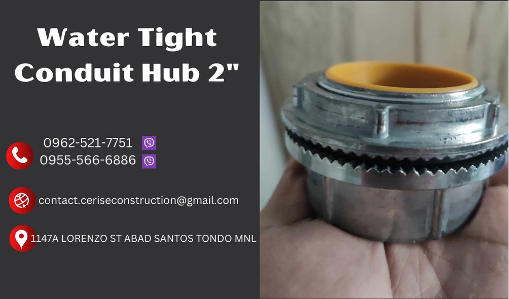 Water Tight Conduit Hub 2", Commercial & Industrial, Construction Tools ...