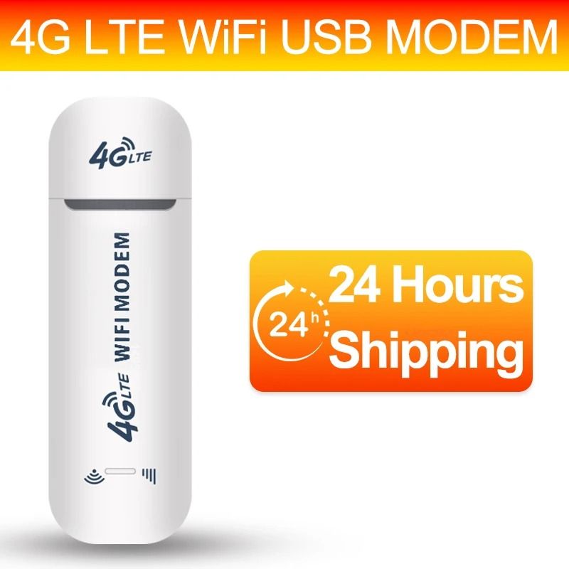 4G LTE Wireless Router USB Dongle 150Mbps Modem Stick Mobile Broadband ...