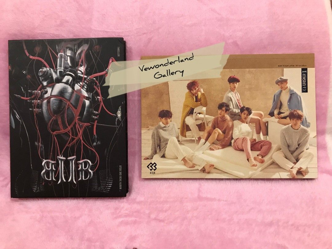 [ KPOP ] BEAST & BTOB Official Albums ( Unsealed ), Musik & Media, CD, DVD & Lainnya di Carousell