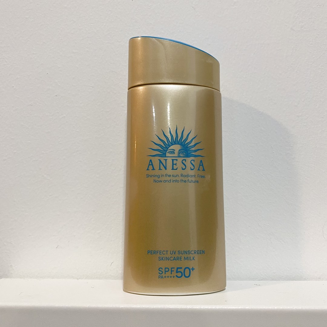 Anessa perfect uv sunscreen skincare milk 90ml, Beauty & Personal Care ...