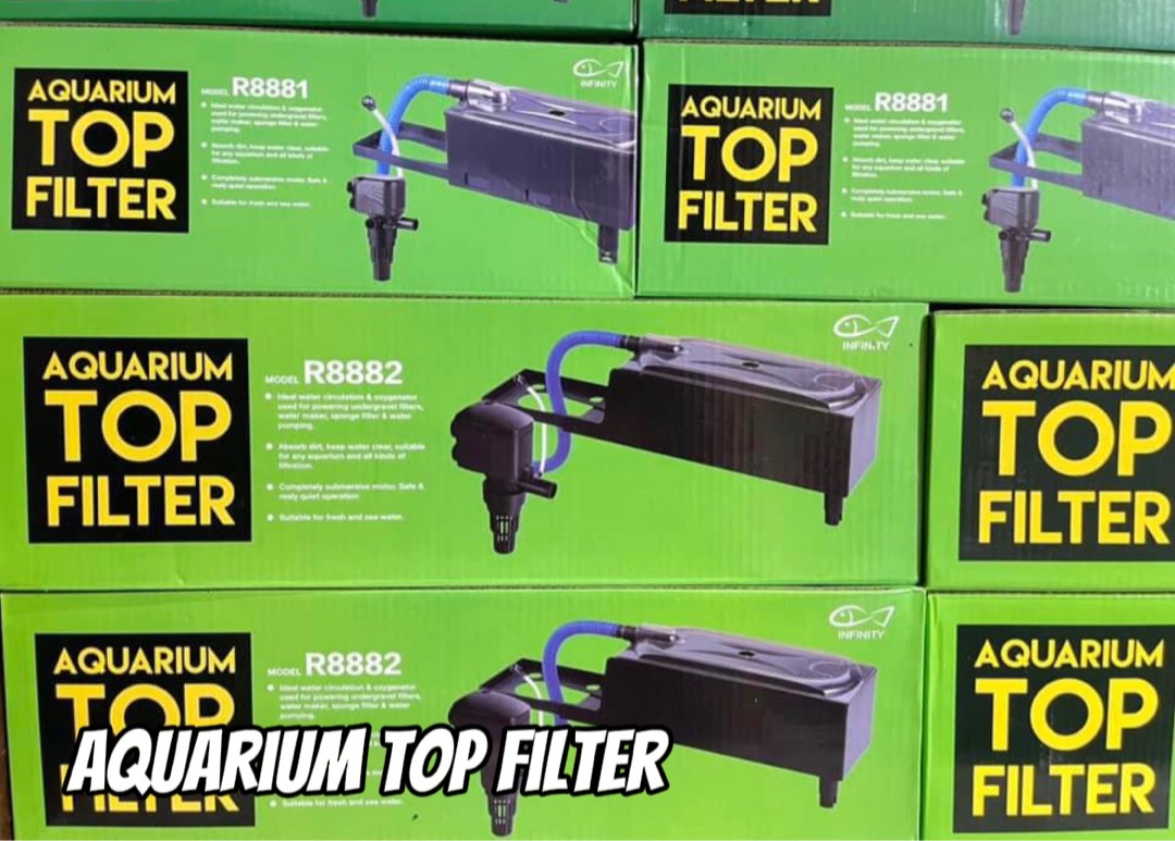 Aquarium Top Filter, Pet Supplies, Homes & Other Pet Accessories on ...