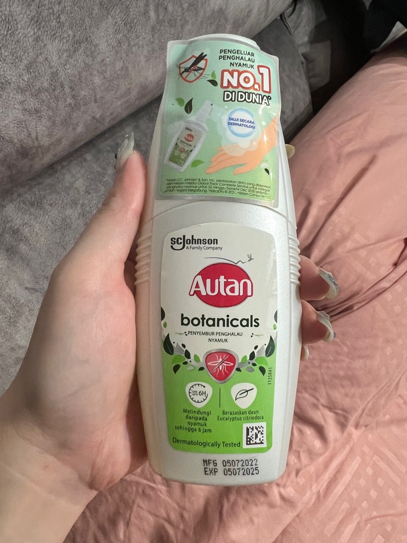 Autan Botanicals Spritz (Mosquito Repellant) 100ml, Health & Nutrition, Insect Repellent on ...
